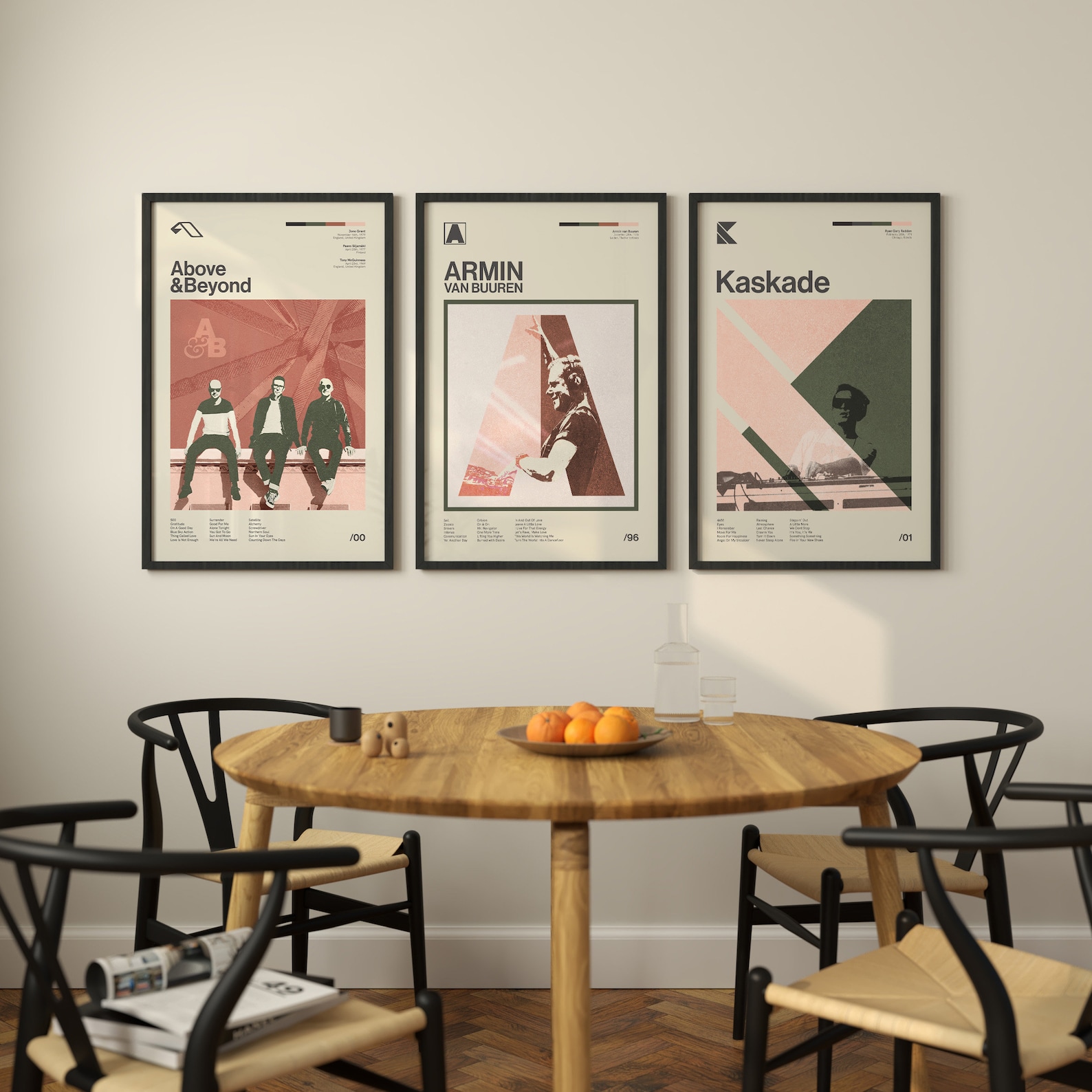Kaskade Inspired Poster Mid Century Modern Print District - Etsy
