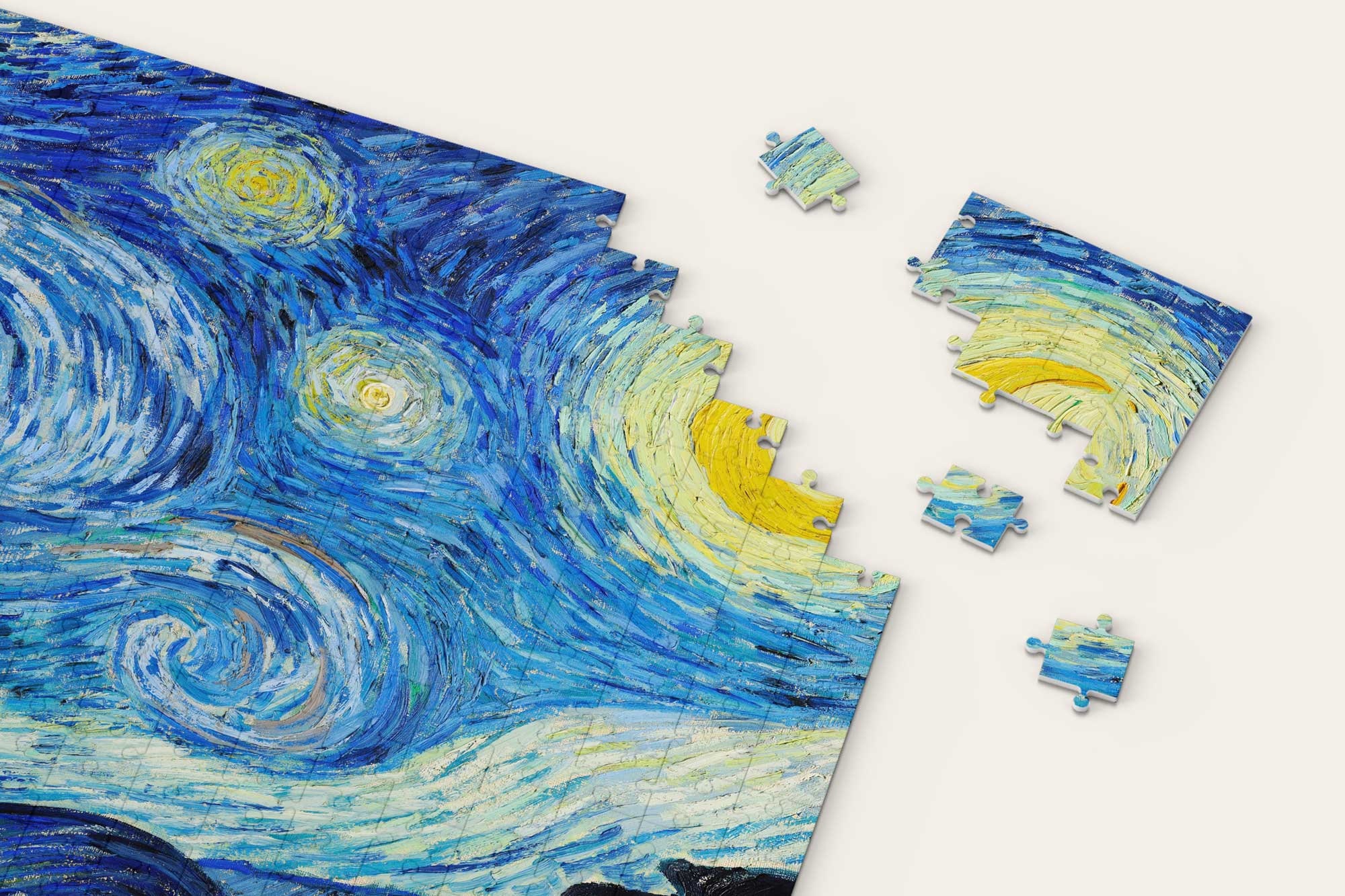 Puzzle for Adults, Van Gogh's the Starry Night, 120/252/500 Pieces ...
