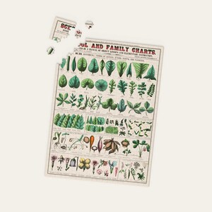 Puzzle for Adults Botanical Leaves Stems Roots & Flowers 120/252/500 ...