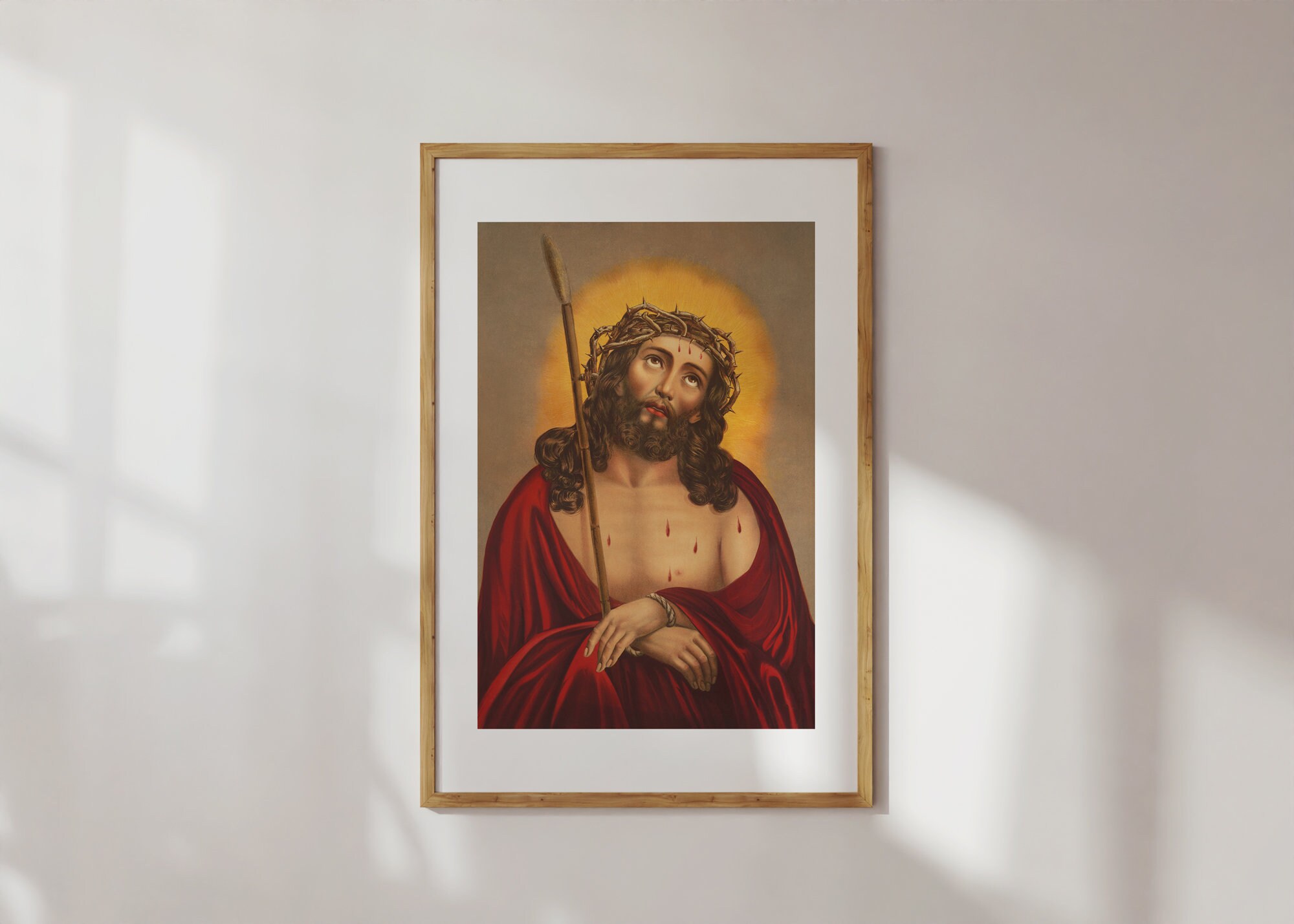 Jesus Christ Wall Art, Jesus Poster, Christian Art, Christian Decor ...