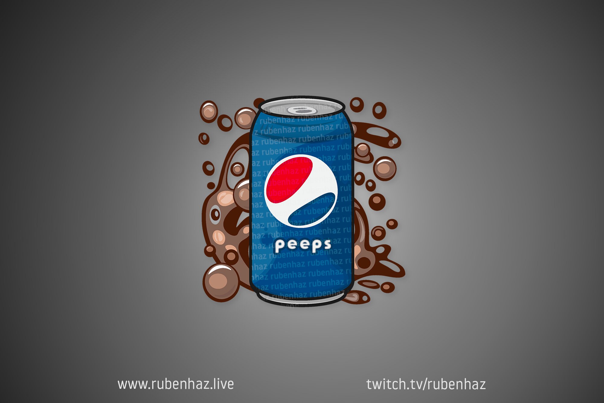 Peeps Cola Soda Emote & Sub-badge for Twitch and Discord - Etsy