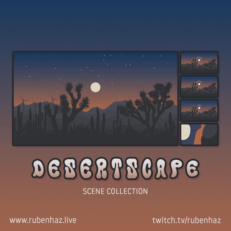 Desertscape - Etsy