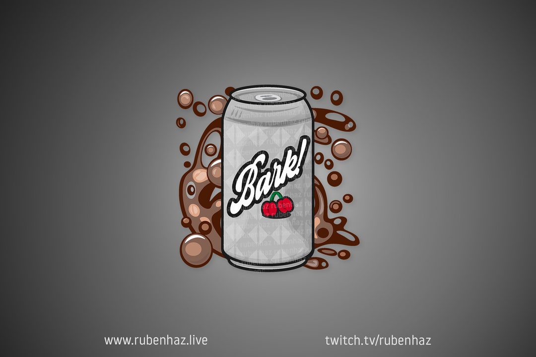 Bark! Root Beer Soda Emote & Sub-badge for Twitch and Discord - Etsy