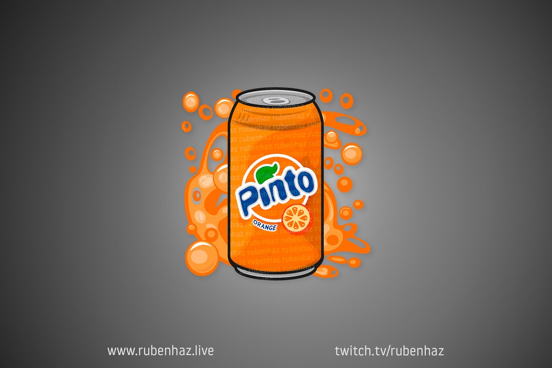 Pinto Orange Soda Emote & Sub-badge for Twitch and Discord - Etsy