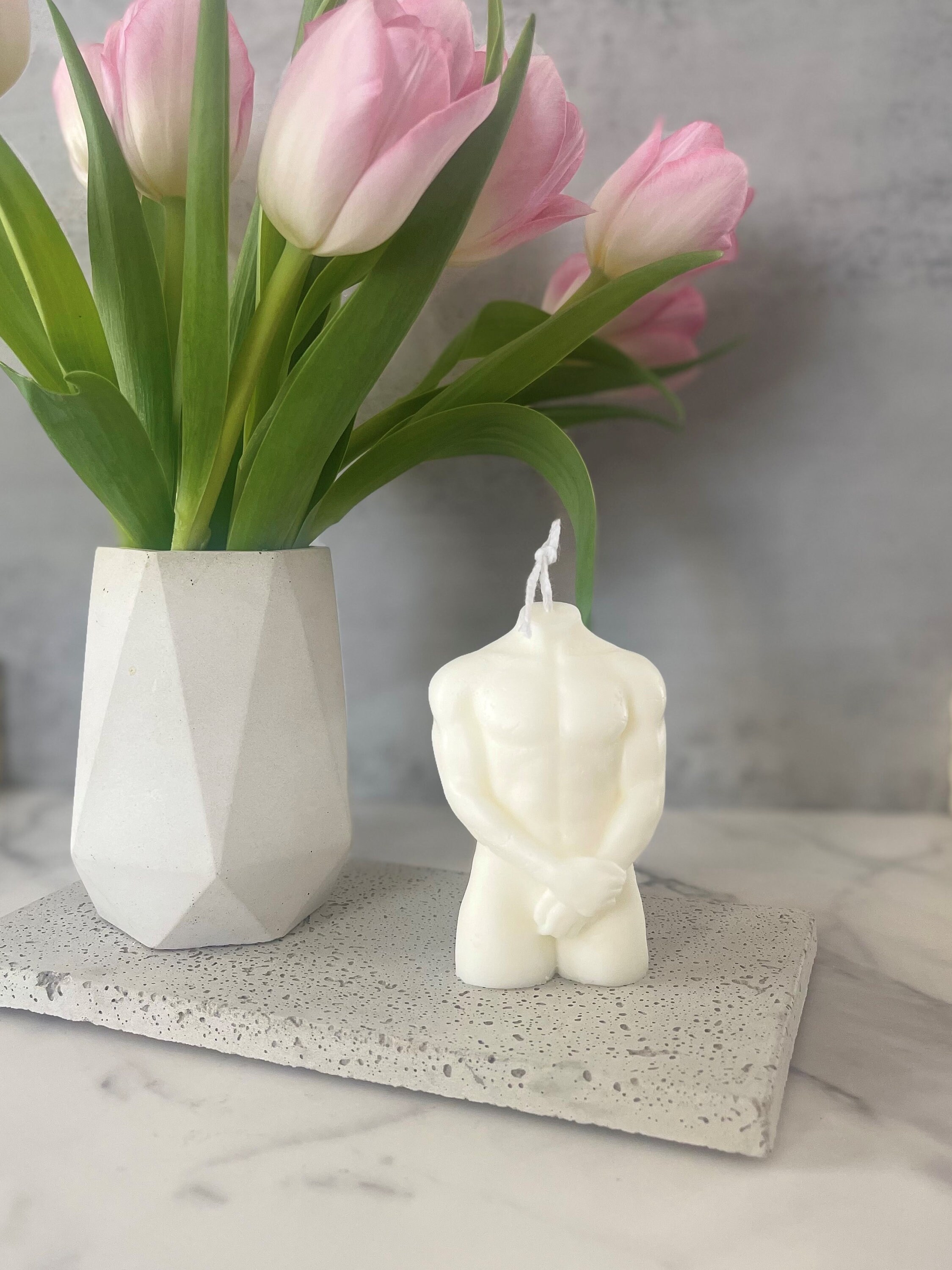 Nude Woman and Men Candle, Naked Torso Candle, Femme Candle, Nude ...