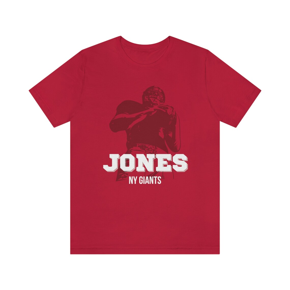 NY GIANTS Daniel Jones Tee Unisex Jersey Short Sleeve Tee - Etsy