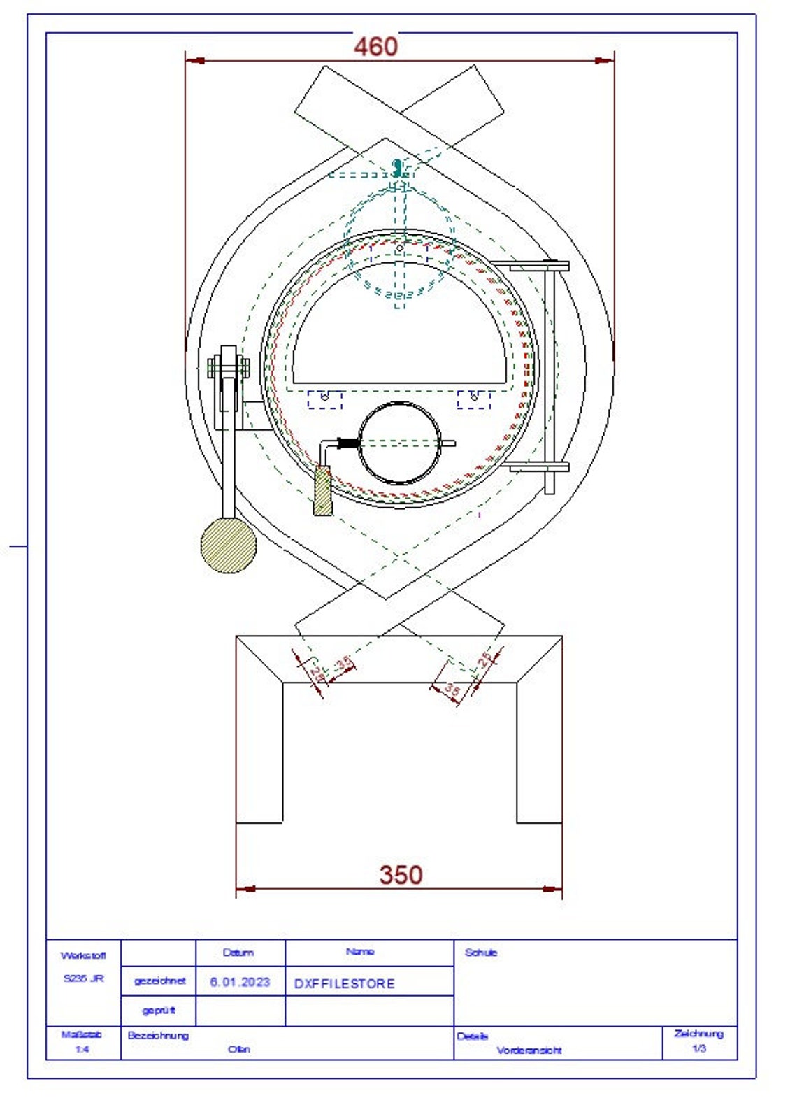 Workshop Burner DXF Wood Stove DXF DWG Stove Dxf Plasma - Etsy Canada