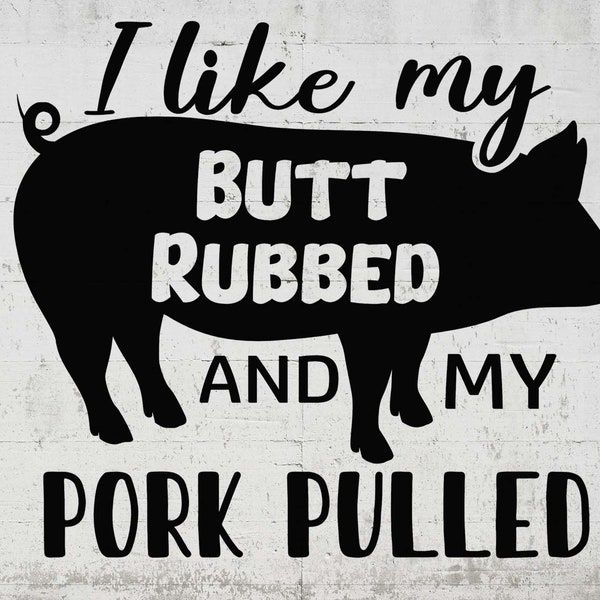 Pork Pulled Svg - Etsy