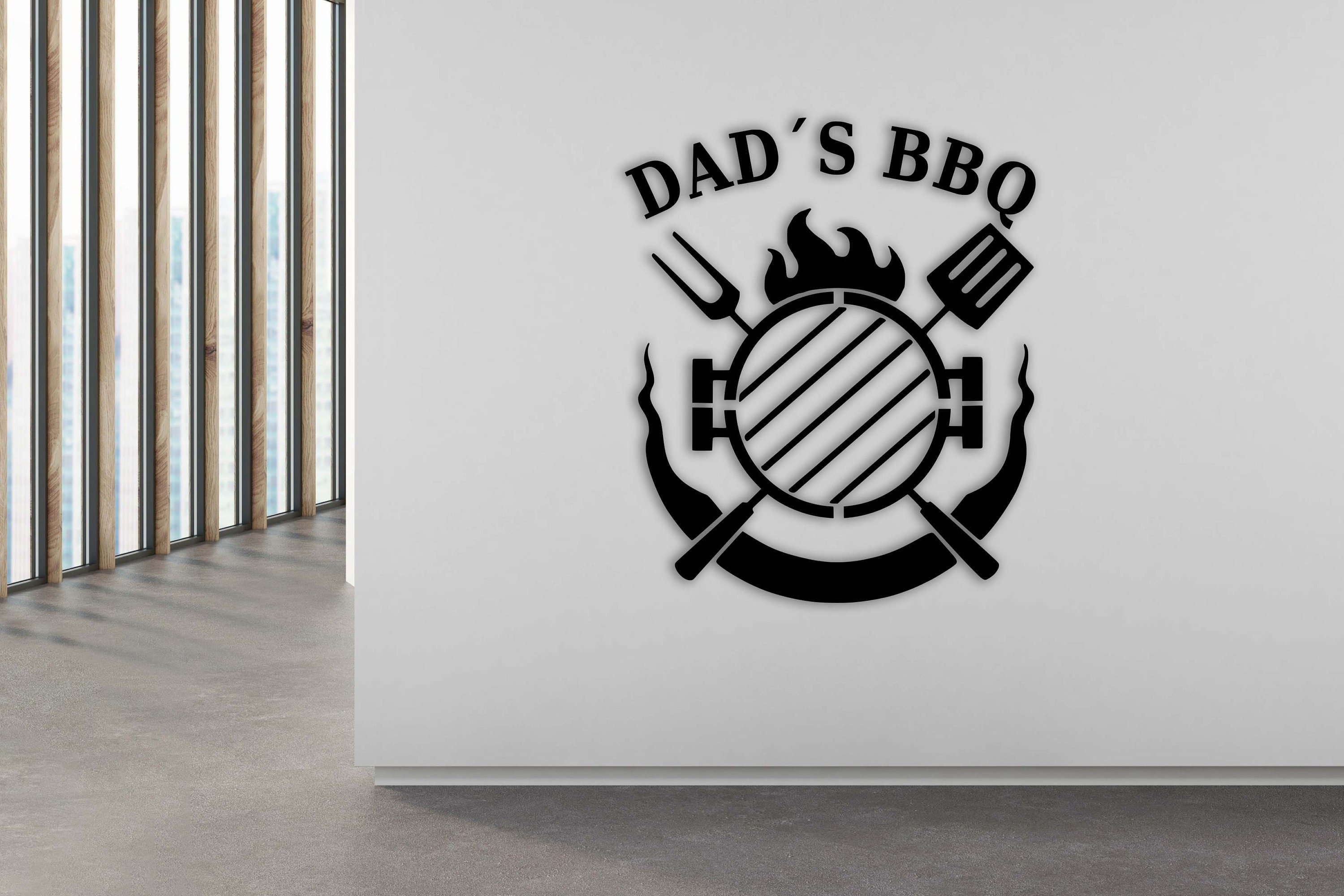 DAD S BBQ / SVG / Dxf / Png / Barbecue Plotter Laser Cut Plasma Cut ...