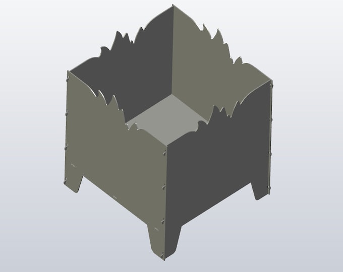 Fire Pit Plasma Cut DXF, Fire Barrel DXF, Fire Basket DXF, Portable ...