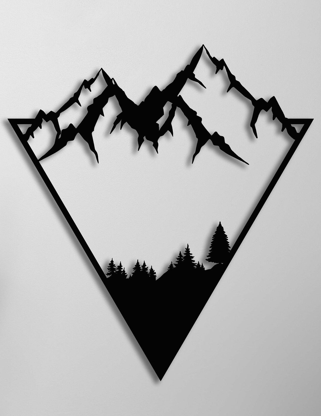 Mountains SVG PNG DXF, Mountain Design, Svg File, Png Files , Mountains ...