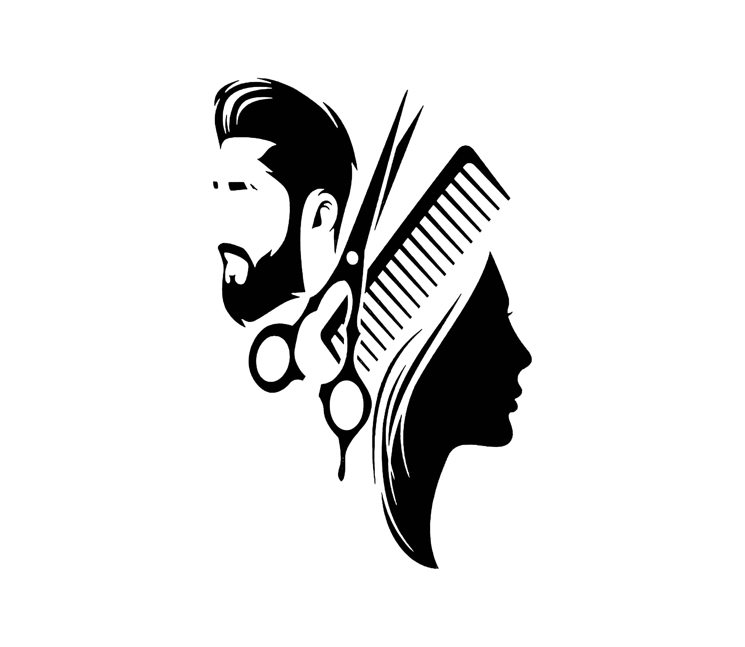 Friseur SVG PNG DXF, Shop Name svg, Hair Stylist svg, Hair svg, Plotter ...