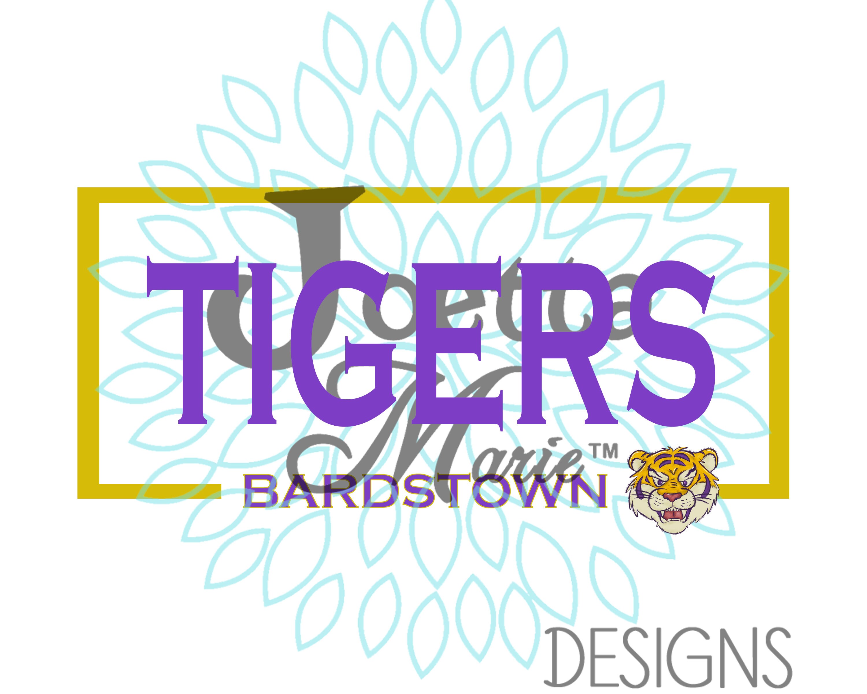 Tigers, Bardstown, Mascot, School Spirit, Kentucky, KY | PNG Design ...