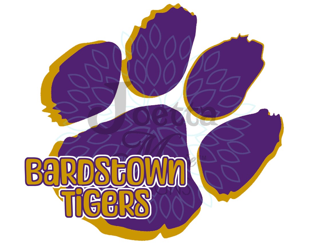 Tigers, Bardstown, Mascot, School Spirit, Kentucky, KY | PNG Design ...