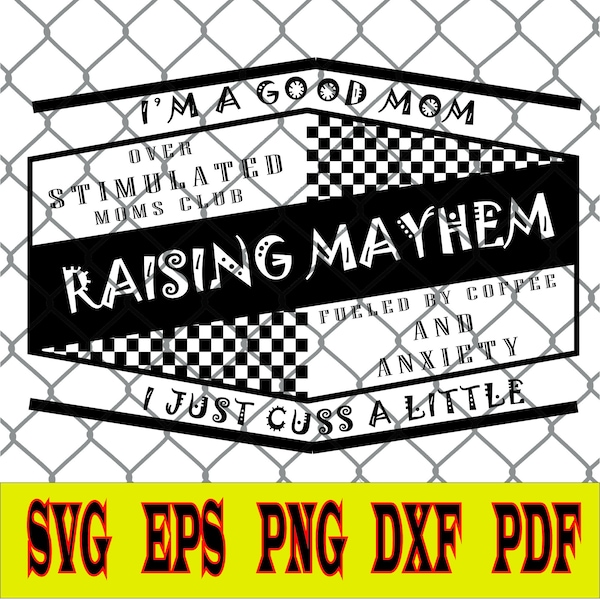 Mother of mayhem svg - Etsy France