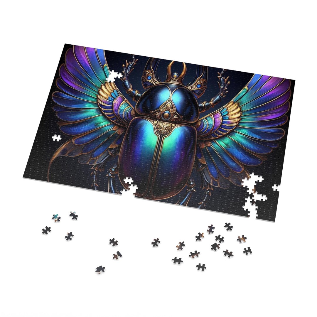 Egyptian Scarab Puzzle Ancient Egypt Jigsaw Puzzle ( 252, 500,1000 ...
