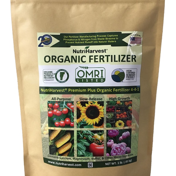 Organic Fruit and Vegetable Fertilizer - Etsy