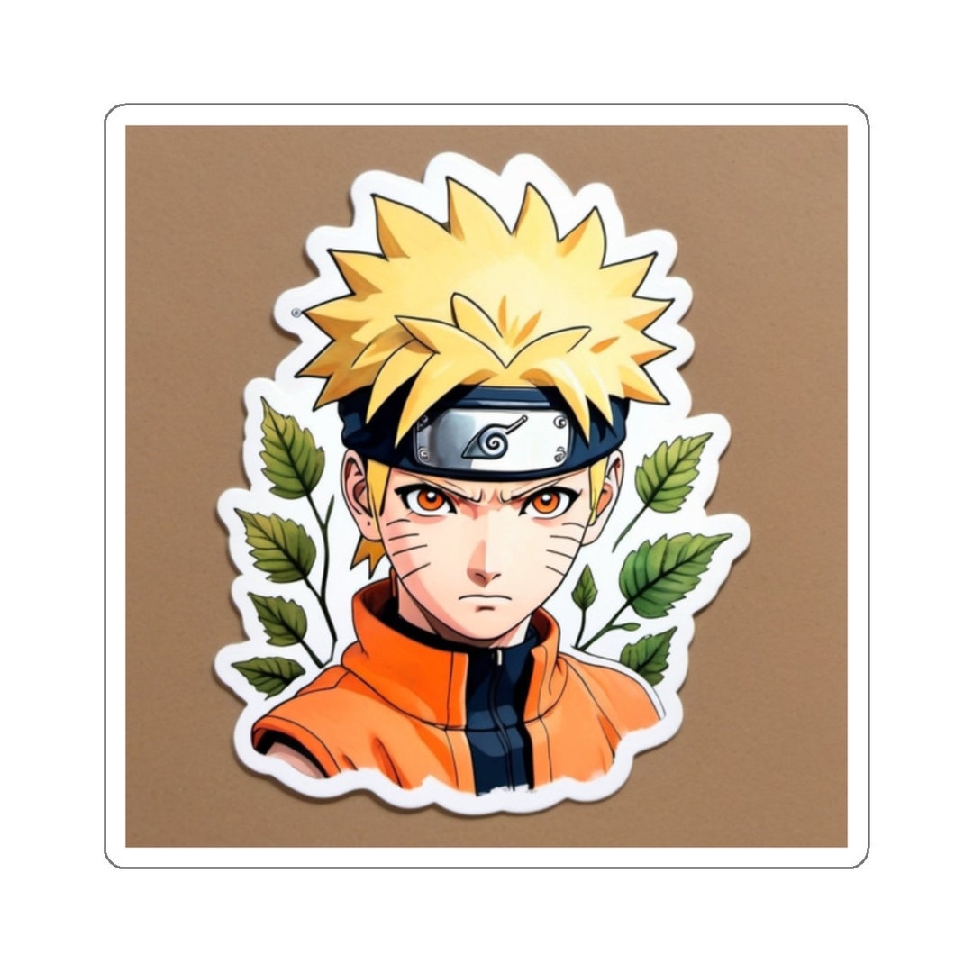 Naruto Uzumaki Kiss-cut Stickers - Etsy