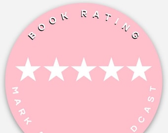 Book Rating Stickers Stars Book Rating Sticker Heart Book Rating ...
