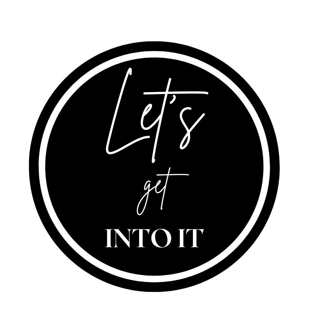 Let’s Get Into It 3” X 3” Circle Sticker - Etsy