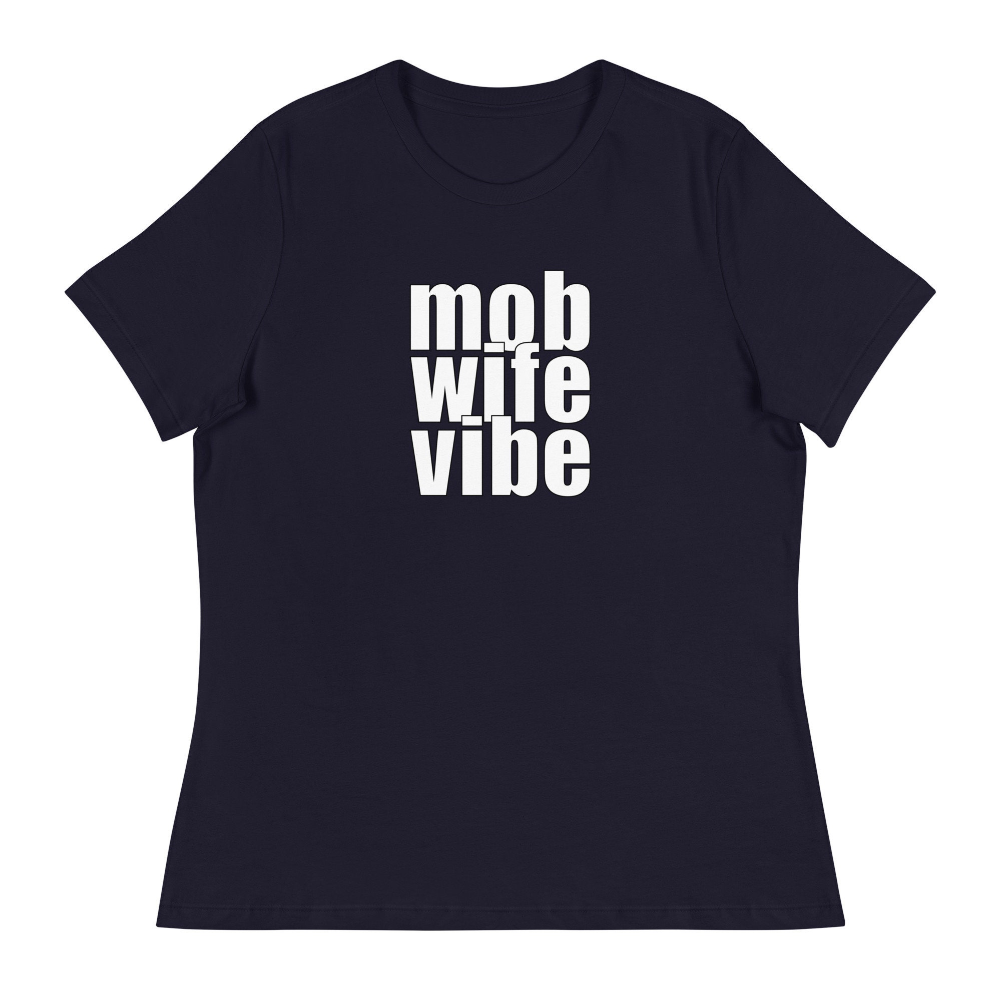 MOB WIFE - Mob Wife T-shirt - Mob Wife Vibes - Mob Wife Era - Statement ...