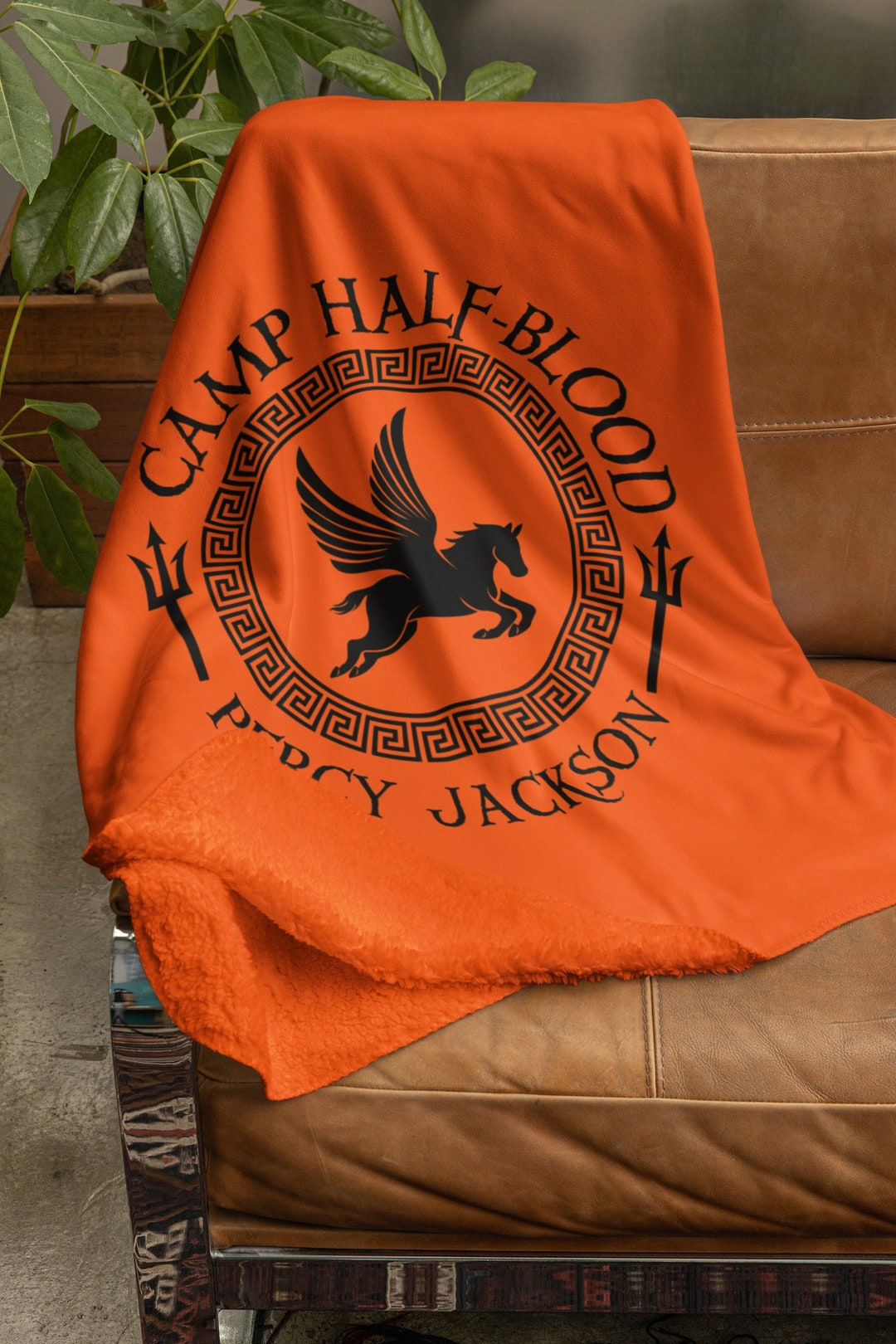 Camp Half-blood Percy Jackson Plush Blanket, Camp Jupiter Cozy ...