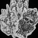 STOLAS Vinyl Art Sticker / Goetia Owl Demon Prince Artwork - Etsy