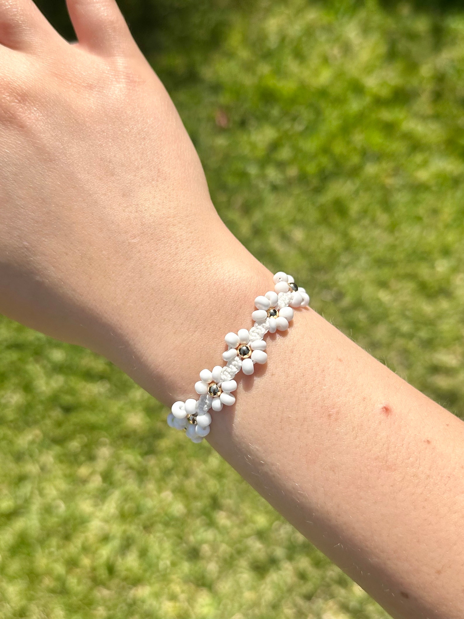 Flower Adjustable Bracelets, Summer Jewelry, Trendy Bracelets, Summer ...