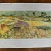 Mini 50's Vintage Van Gogh Book Plate Print, Plain Near Auvers - Etsy