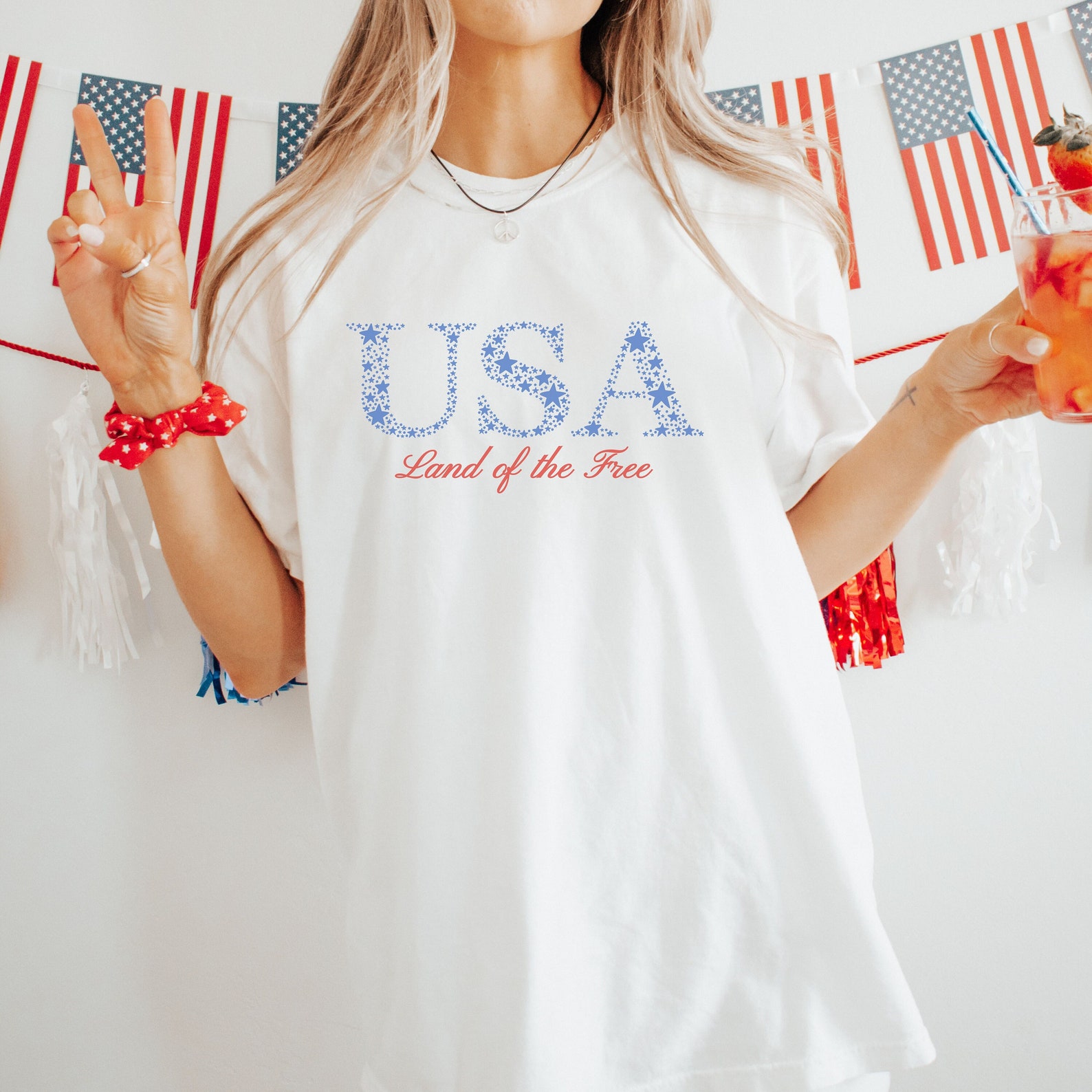 4th of July Land of the Free Shirt, Independence Day Tshirt, USA ...