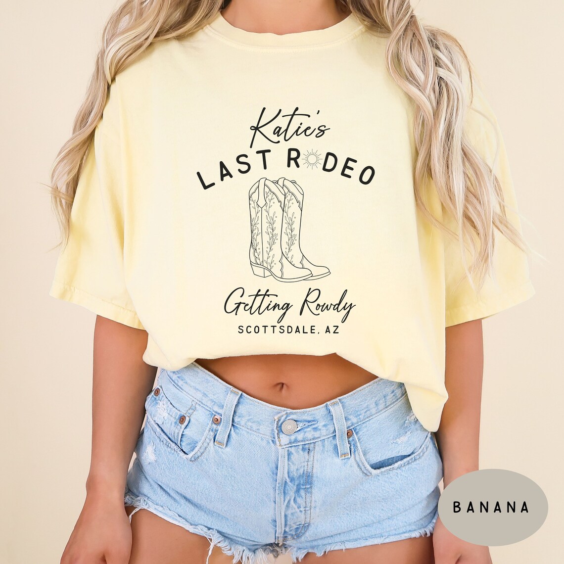 Personalized Last Rodeo Bachelorette Shirt, Custom Last Rodeo Theme ...