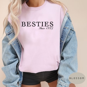 Personalized Besties Shirts, Best Friends Crewneck, Girls Weekend Trip ...