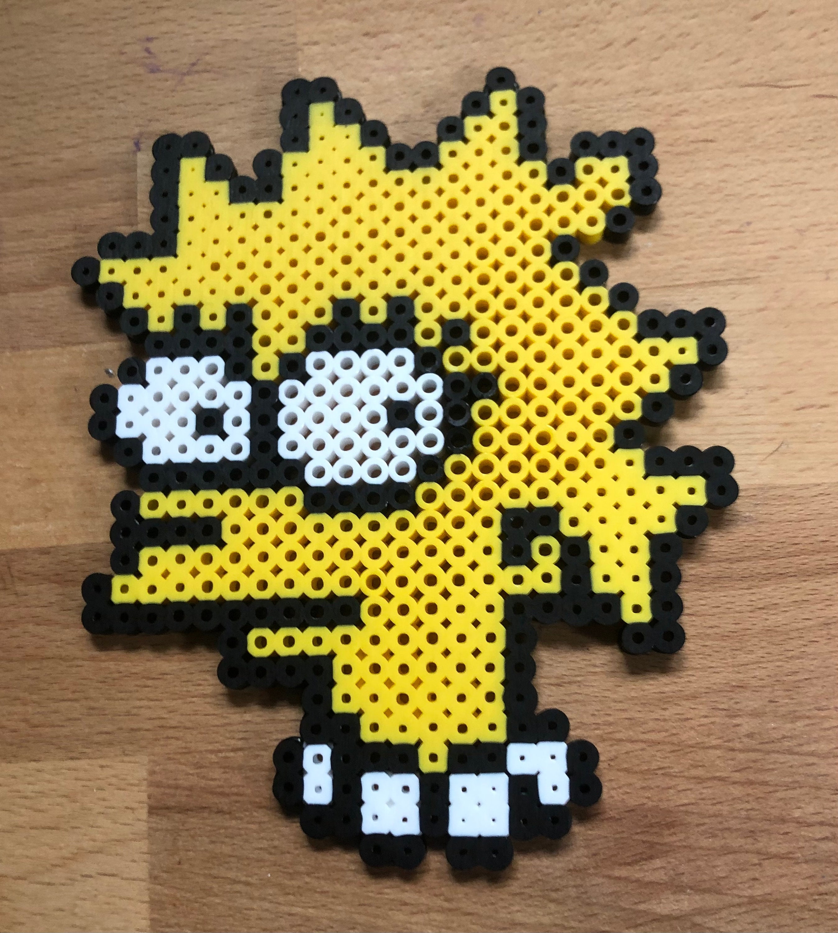 Lisa Simpson Perler Bead - Etsy