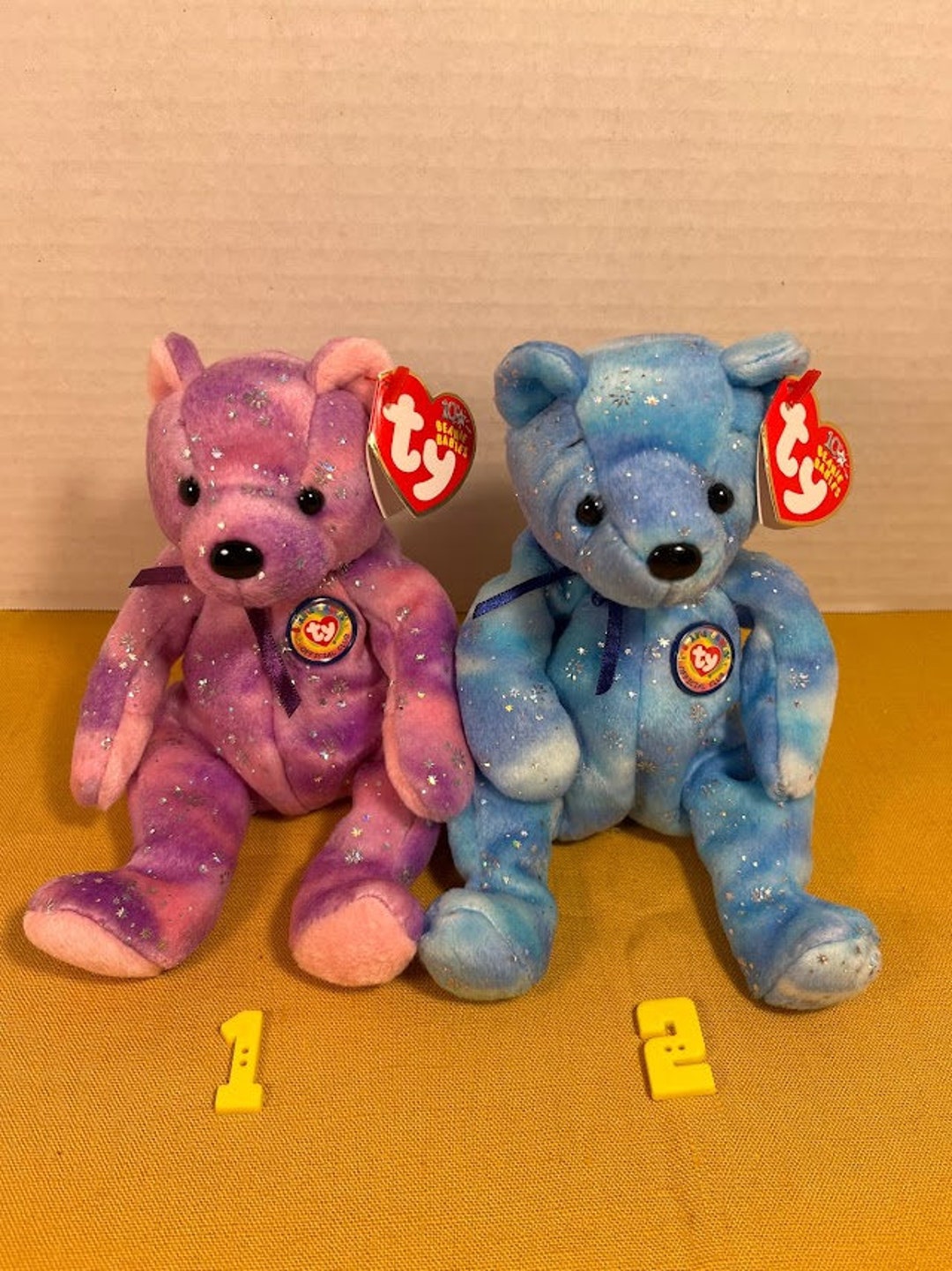 Ty Beanie Baby clubby Vi Official Club Bear 83 - Etsy