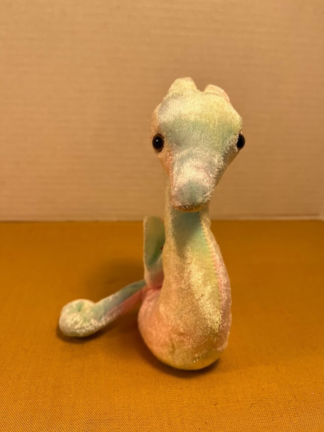 Ty Beanie Baby neon Seahorse 123 - Etsy