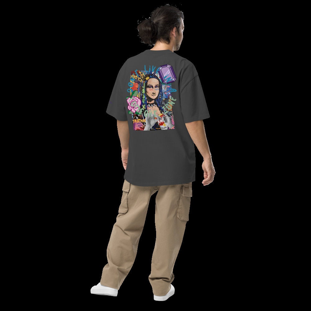 Mona Lisa Shirt, Aesthetic Shirt, Oversized Shirt, Classic Tee Shirt ...