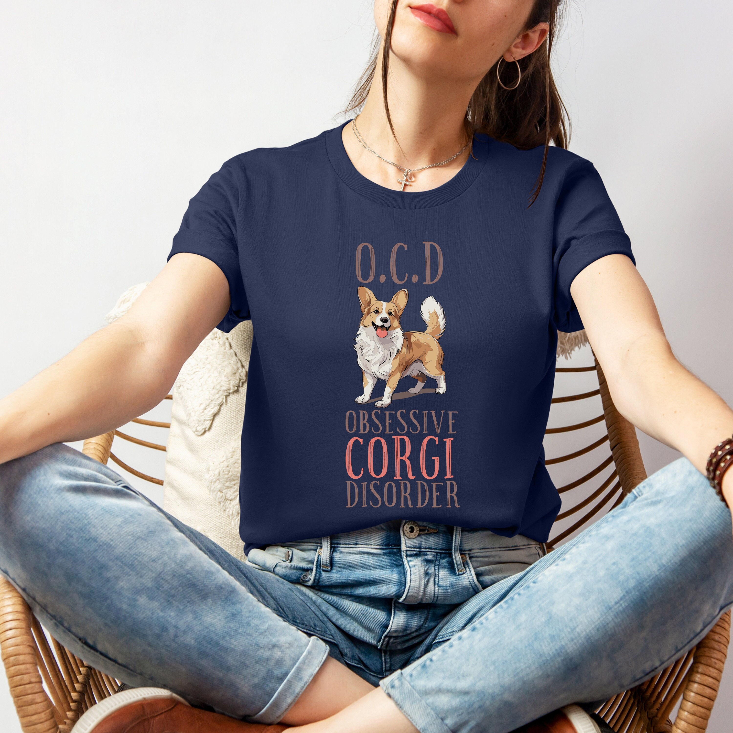 O.C.D Obsessive Corgi Disorder SVG, Eps Dxf File for Cricut, Silhouette ...