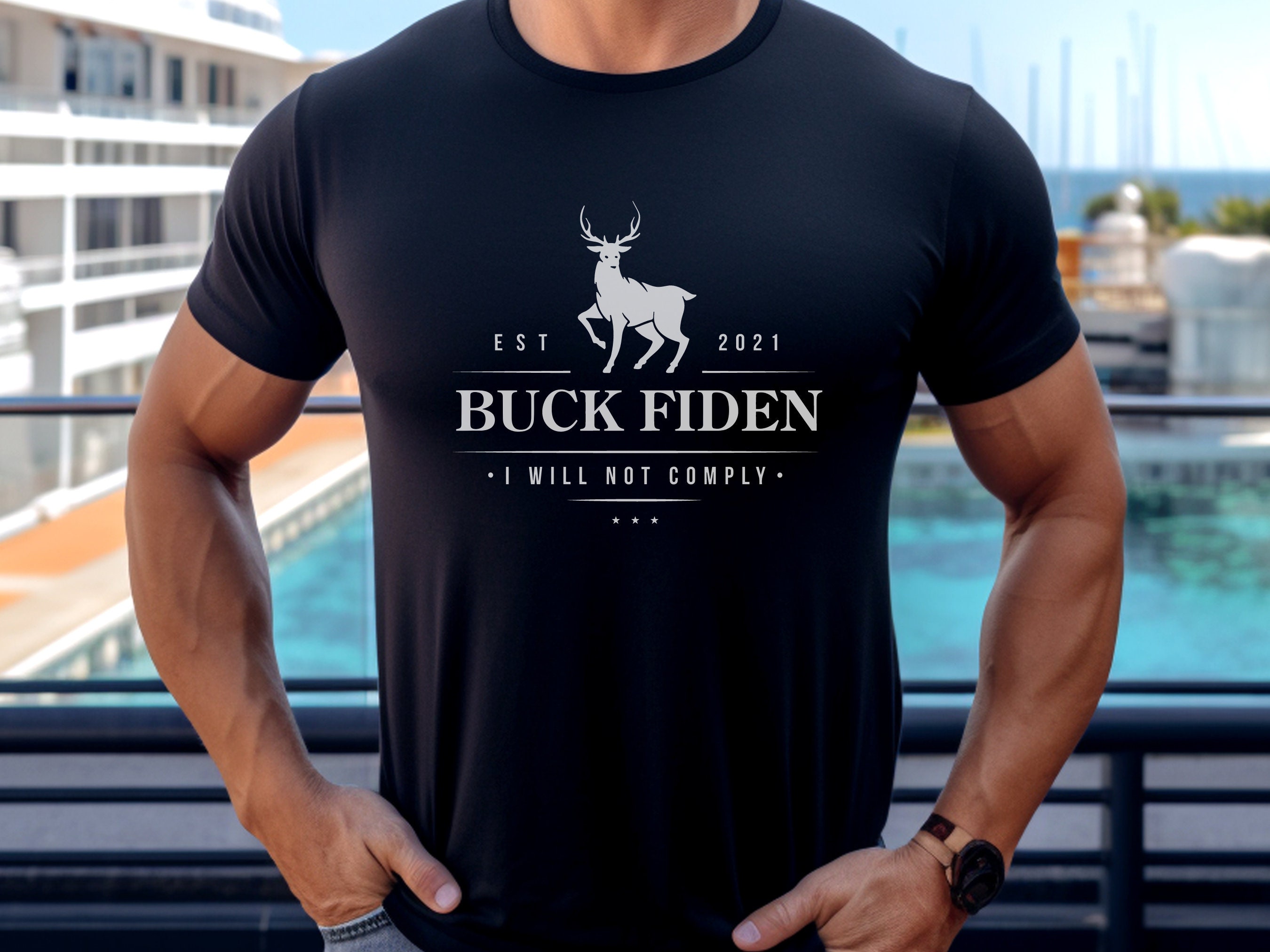 I Will Not Comply Svg Buck Fiden Svg Let's Go Brandon - Etsy