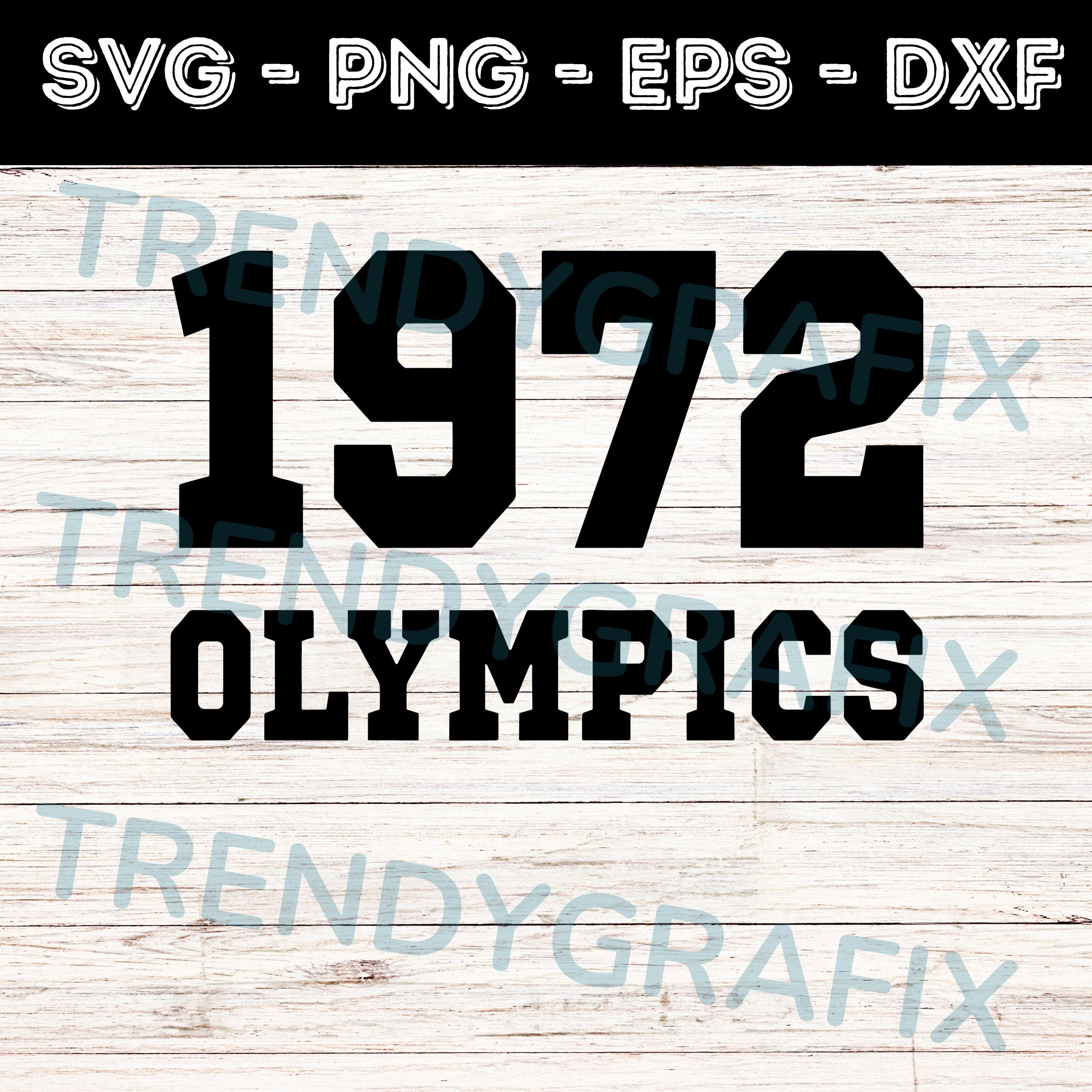1972 Olympics Black Svg Matilda Sweater Ms Trenchbull - Etsy