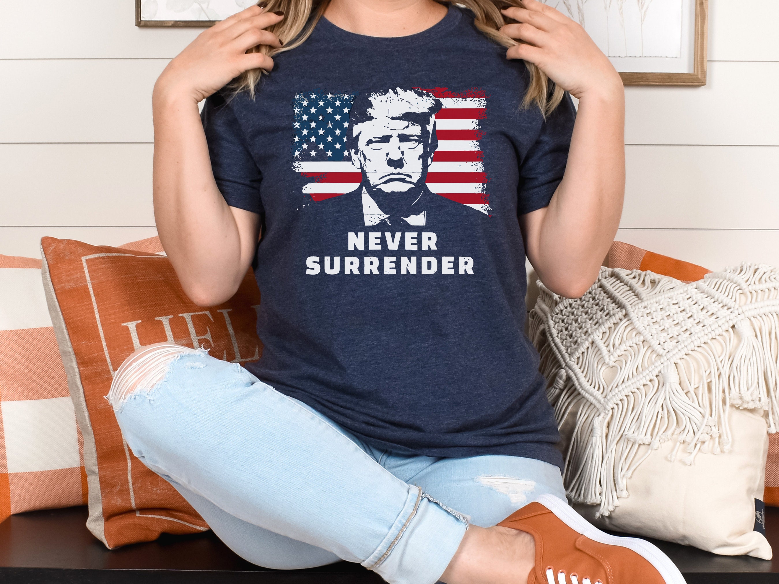 Never Surrender Trump Svg Donald Trump Svg Trump Flag Svg - Etsy
