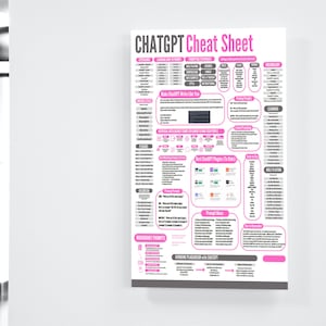 Chatgpt Cheat Sheet, Chatgpt Tips and Tricks Unlock the Full Potential of Chatgpt, All You Need ...