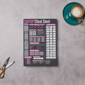 Chatgpt Cheat Sheet Black Background, Chatgpt Tips and Tricks Unlock the Full Potential of ...