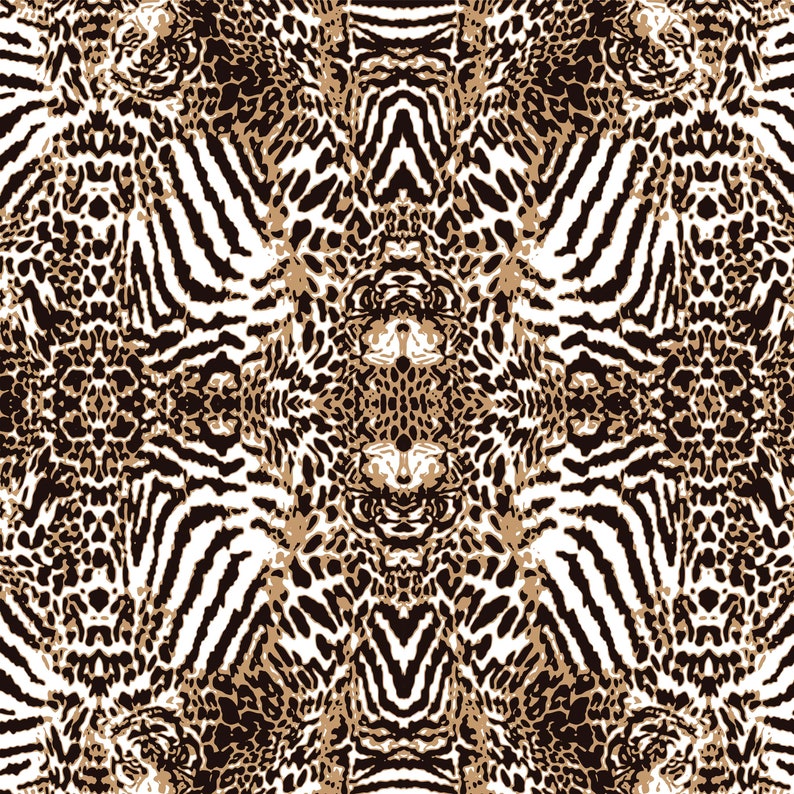 30 Patterns Animal Print Digital Paper Scrapbook Paper 300DPI Animal ...