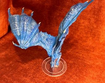Adult Blue Dragon Dnd Miniature - Etsy