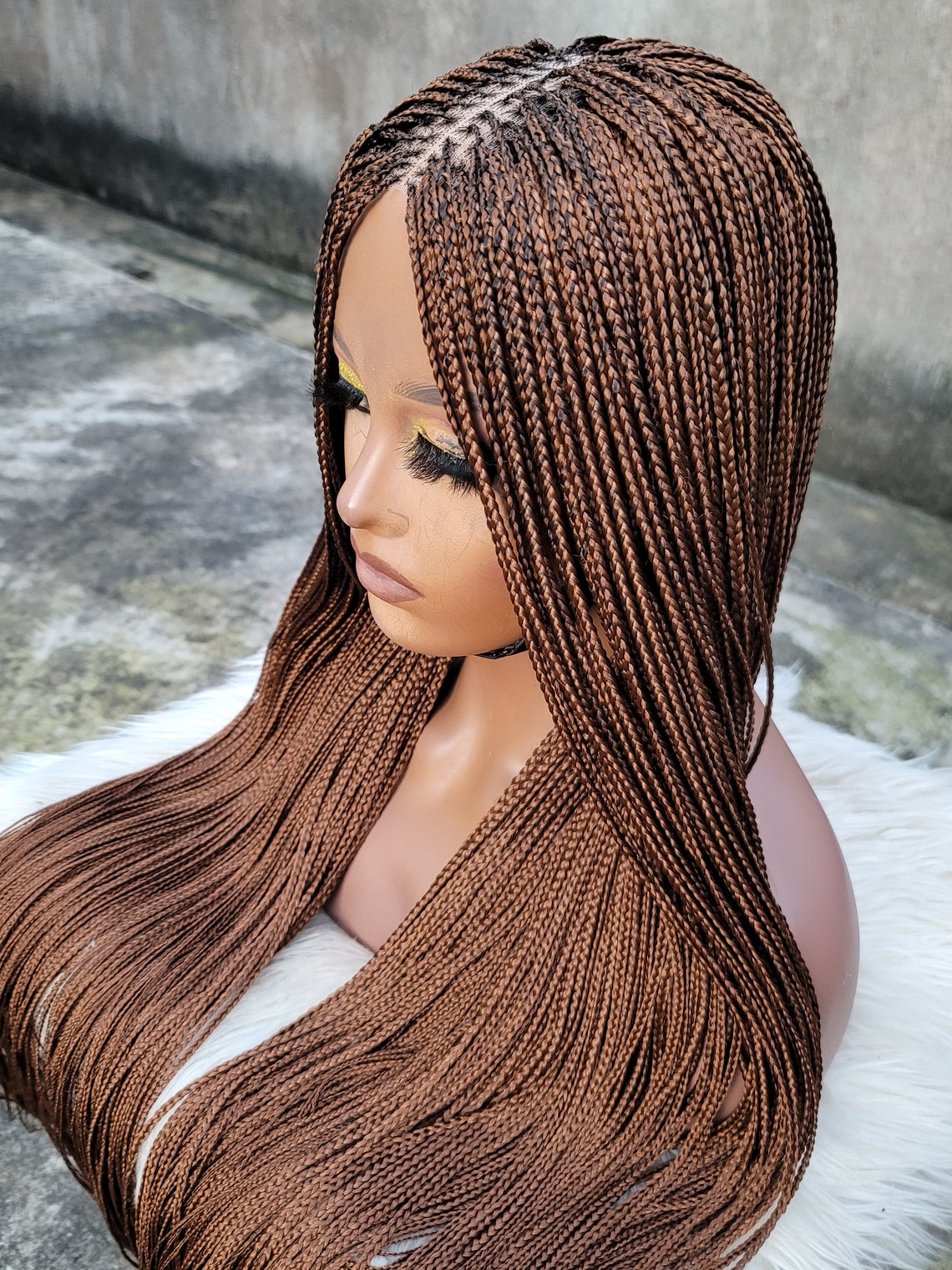 Knotless Braids in Cinnamon - Etsy