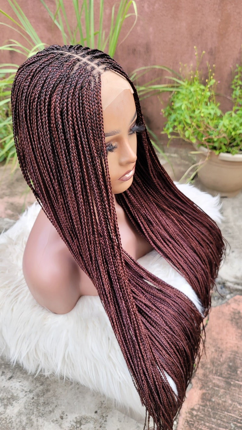 Knotless Braids in Mocha - Etsy