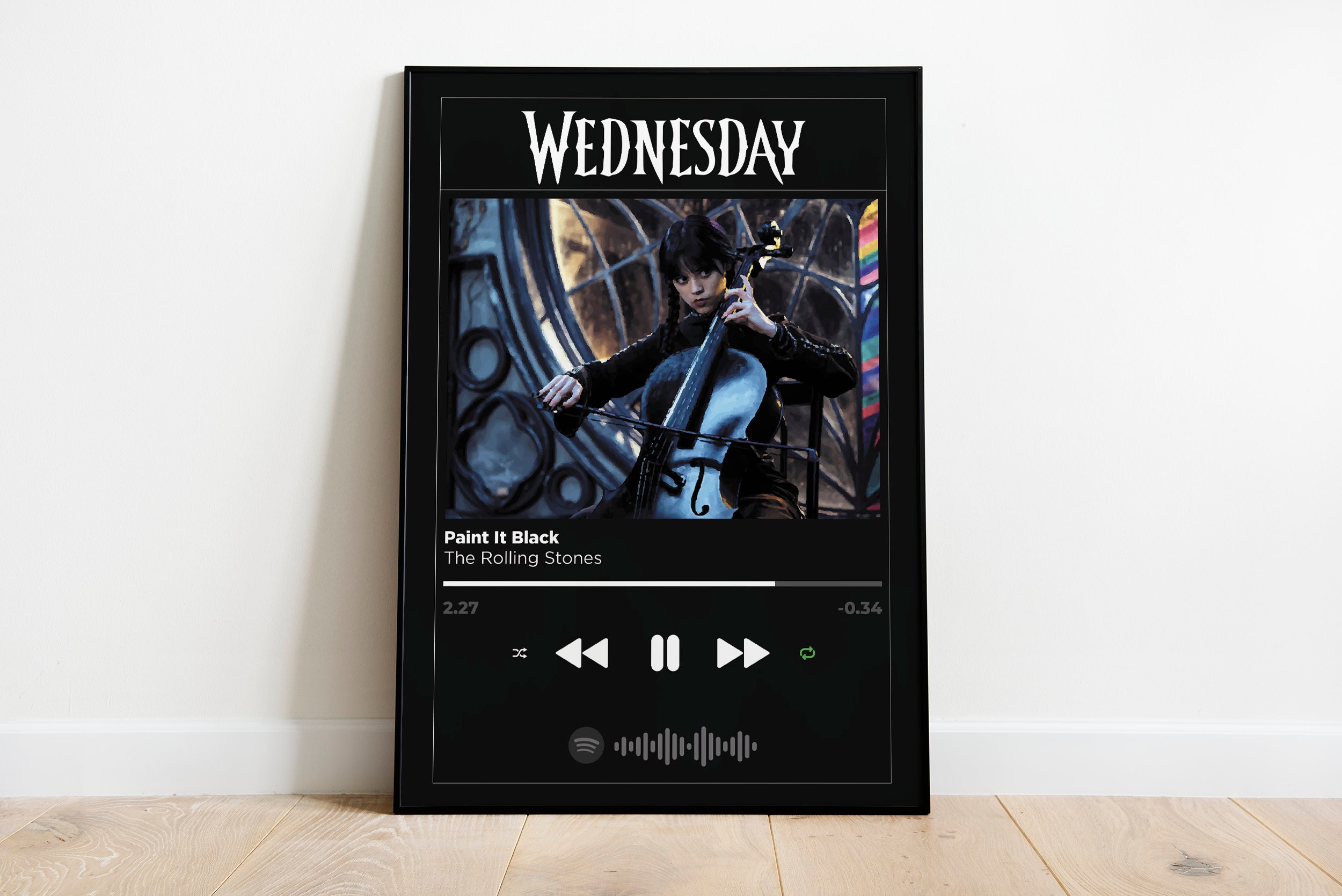 Wednesday Addams Jenna Ortega Poster Printerval Deutschland