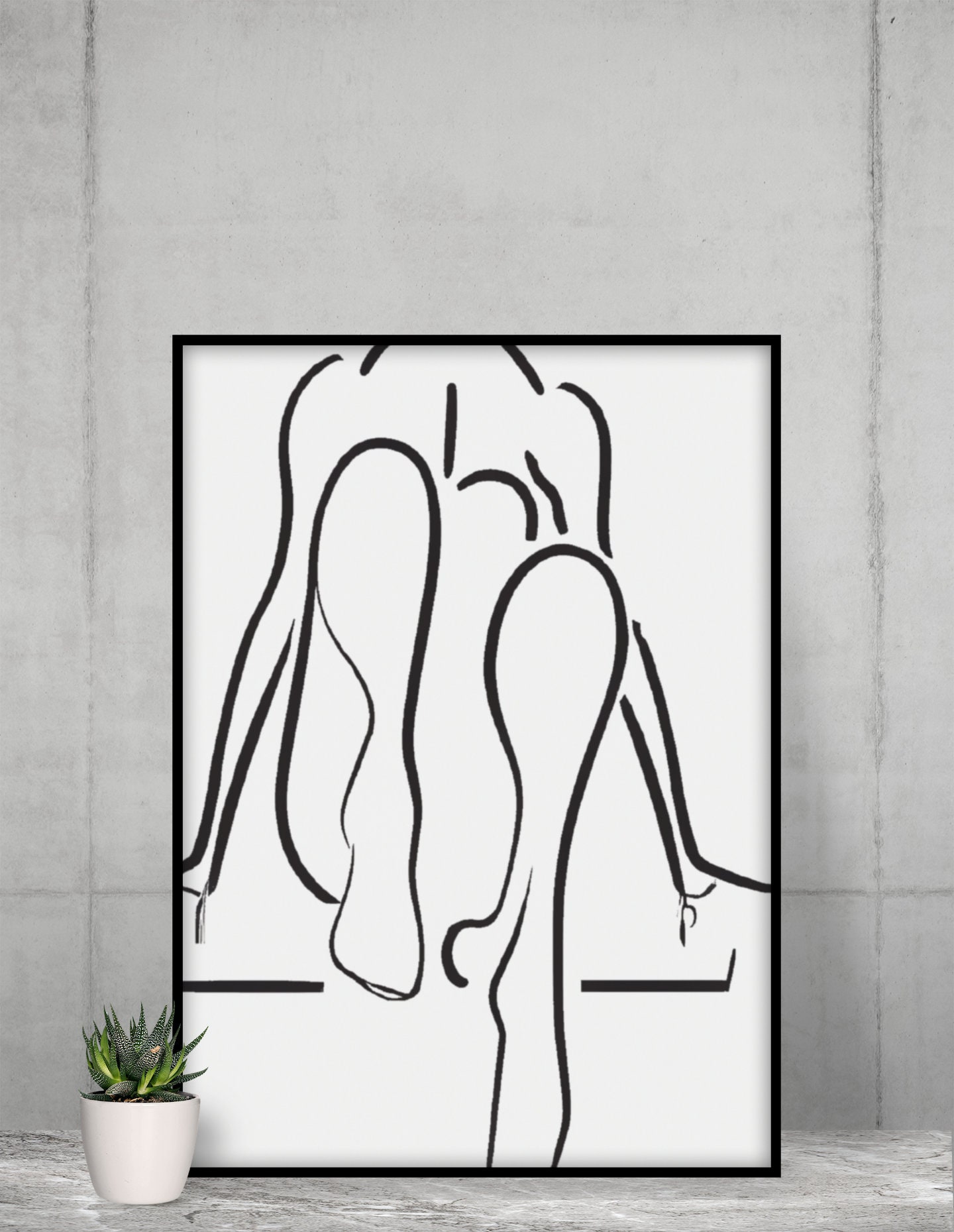 Erotic Line Drawings Celebrating Sexual Freedom and Exploration Wall ...