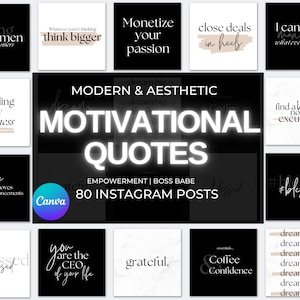 Motivational Quotes Instagram Post, Inspire Quotes Templates ...