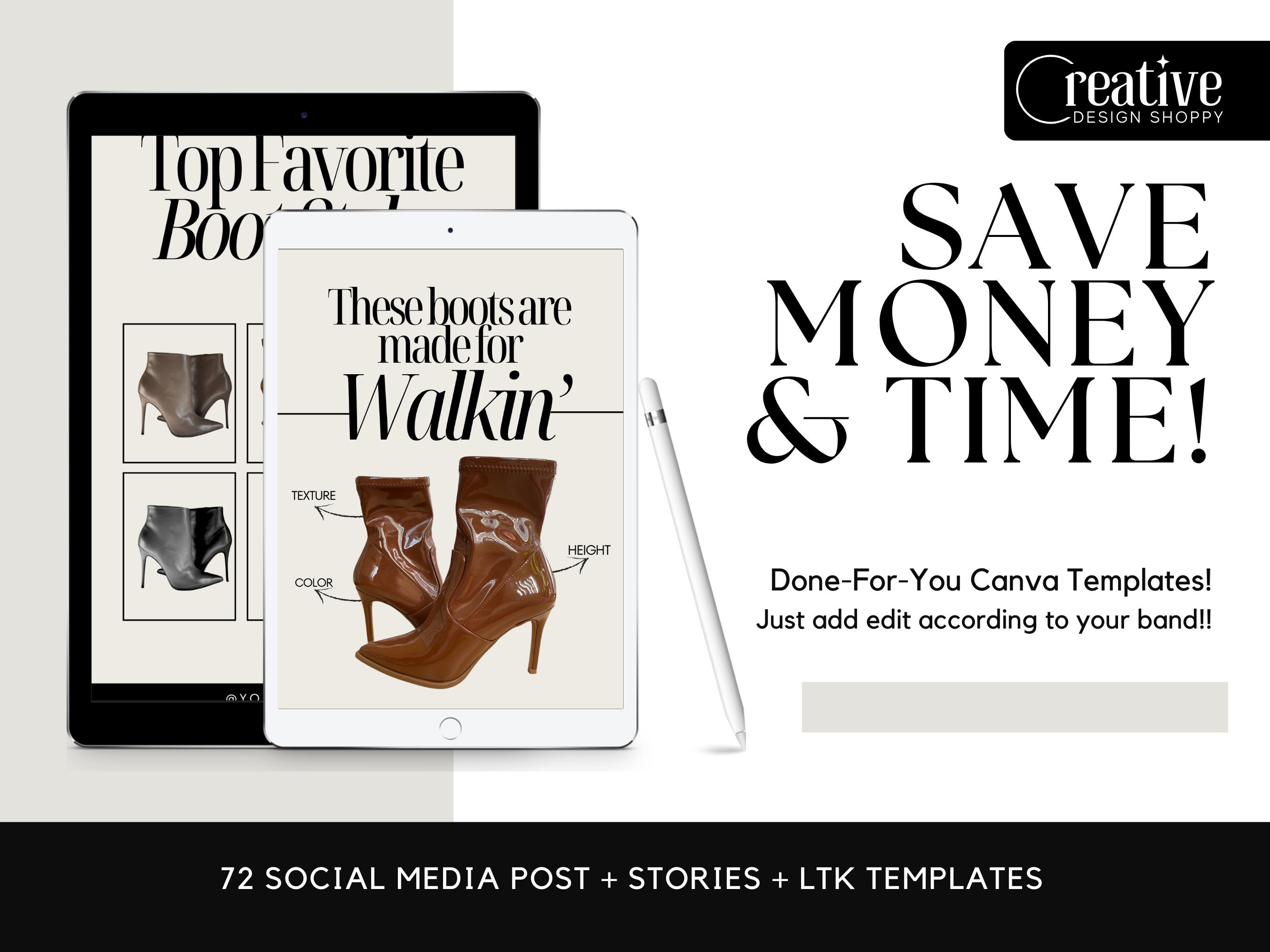 Social Media Templates Canva, Instagram Templates, LTK Template ...